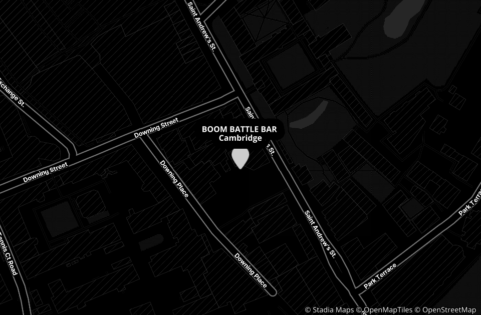 Games Bar in Cambridge | Boom Battle Bar