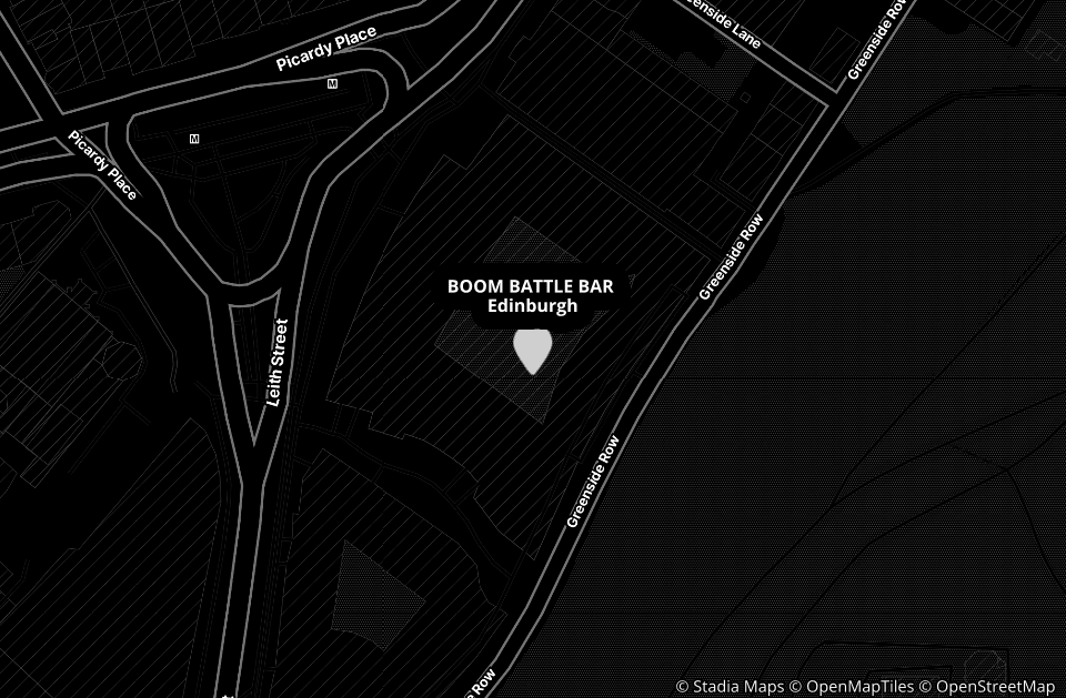 Games Bar in Edinburgh | Boom Battle Bar