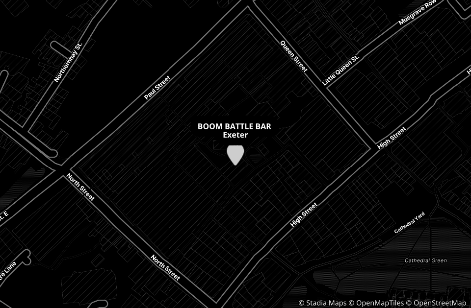 Games Bar in Exeter | Boom Battle Bar